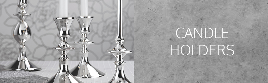 Small Silver Candlesticks in variety designs | Hadad Bros